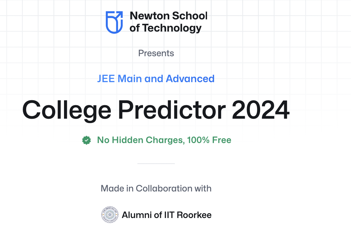JEE Main and Advanced College Predictor 2024: Predict Your College ...