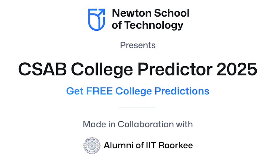 CSAB College Predictor for 2025 | AI-Powered Analysis | Newton School